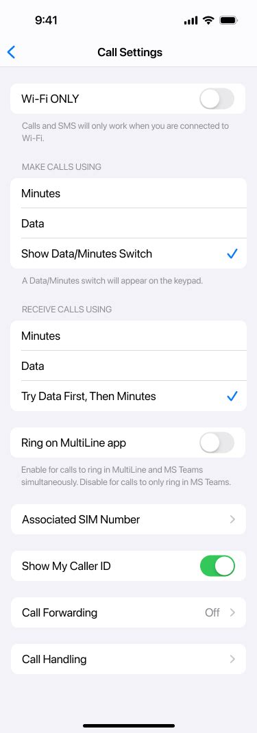 MultiLine IOS Release Notes Movius