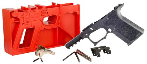Polymer80 Pf940cv1b G19 23 Gen3 Compatible Frame Kit Polymer Black Njg