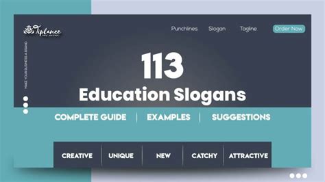113 Popular Slogans On Education Taglines And Ideas Tiplance