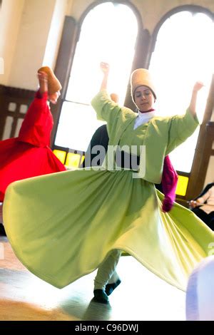 Whirling Dervish Dance Performance Mevlevi Sema Costume Ceremony