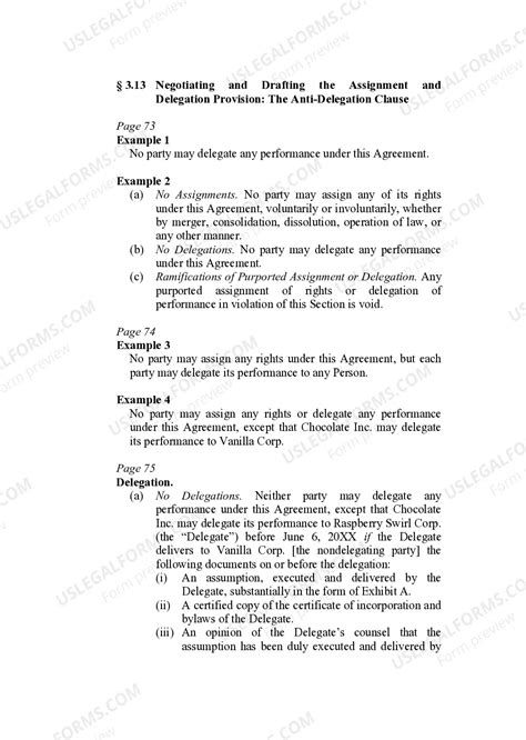 Rhode Island Assignment And Delegation Provisions The Anti Delegation Clause Us Legal Forms