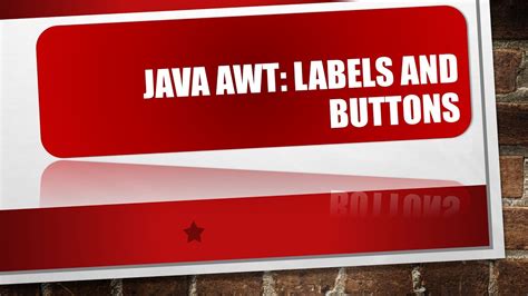 Java Programming Java Applet With Button And Label Youtube