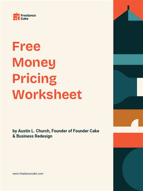 Free Money Pricing Worksheet Pdf