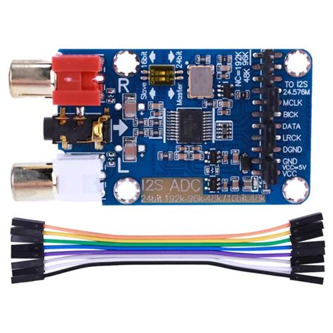 I2s Adc Audio I2s Capture Card Module Master Slave Mode Development