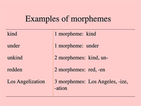 Ppt Morphology Morphological Analysis Powerpoint Presentation Free