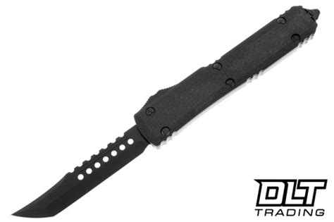 Microtech Ultratech Hellhound Shadow Carbon Fiber Black Dlc Blade