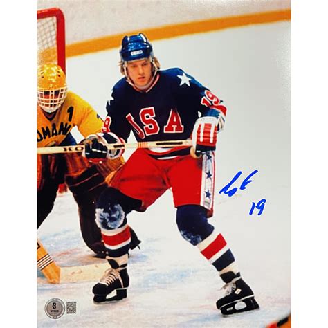 Eric Strobel Autographed 1980 Team Usa 8x10 Photo Fan Hq