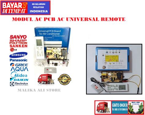 Modul Ac Pcb Ac Universal Remote Lazada Indonesia