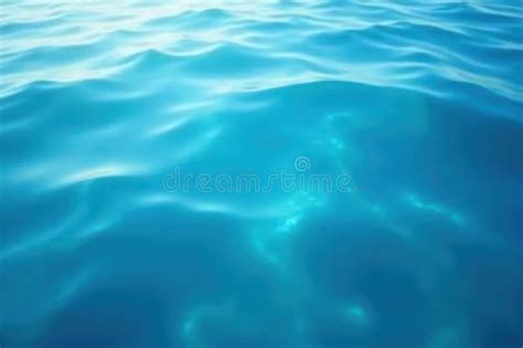 Subtle Blue Water Texture Dreamy Aquatic Scene Background Dye Stock