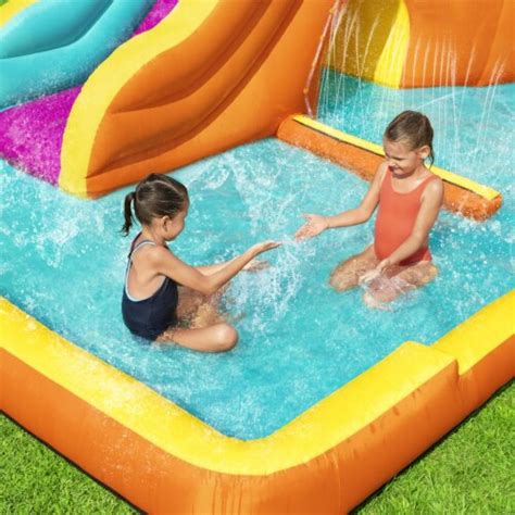 Bestway H2ogo Tidal Tower Slide Yard Inflatable Mega Water Park With Air Blower 1 Piece Ralphs