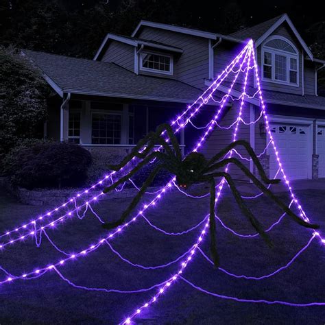 House Spider Web Lights