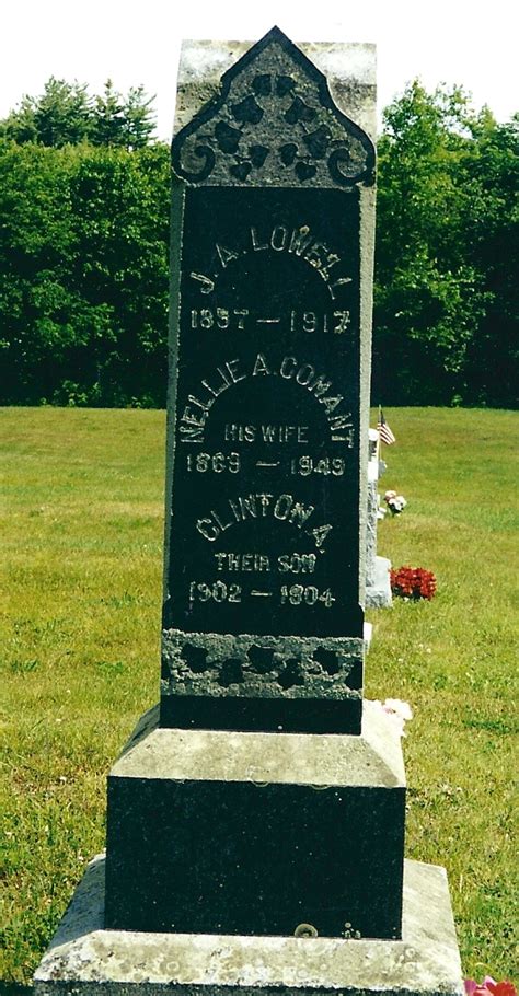 Ellen Augusta “nellie” Conant Lowell 1869 1949 Find A Grave Memorial
