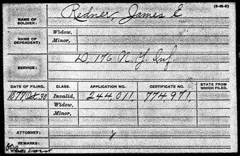 Sgt James E Redner 1844 1926 Find A Grave Memorial