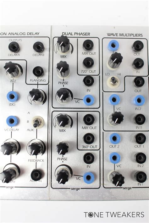 80s Vintage Serge Modular Panel With Rare Modules For Sale Pro Serviced Tone Tweakers Inc