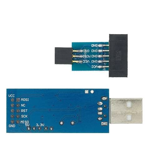 Useful Programmer Adapter Board Kits Usbasp Stk500 Supports Linux