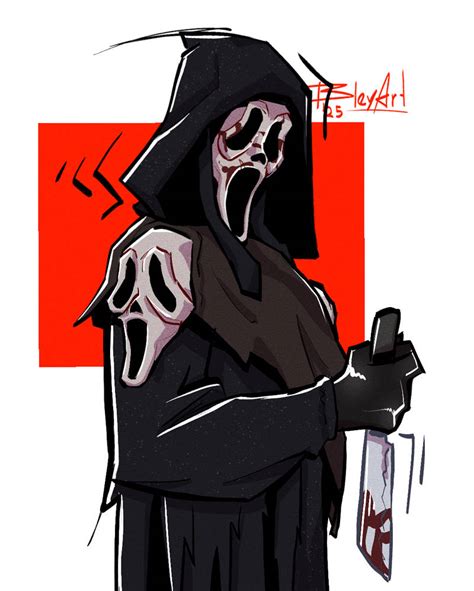 Ghostface Oc By Bleycksusart On Deviantart