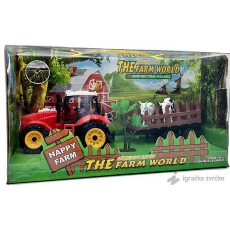 Traktor Igračka Za Decu Sa Životinjama