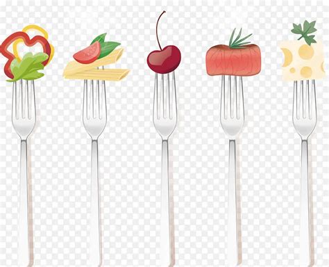 手绘刀叉蔬菜矢量图png图片素材下载图片编号10017567 Png素材网