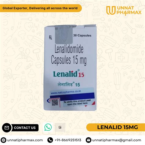 Lenalidomide 15mg Trusted Global Myeloma Care