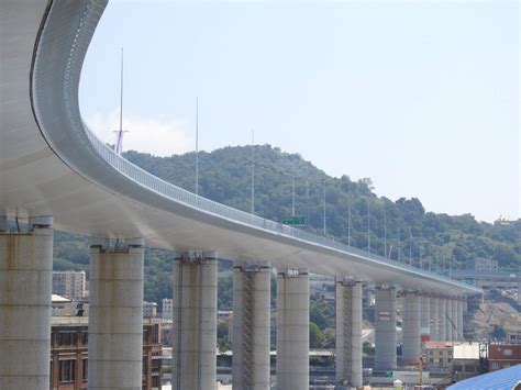 Renzo Piano Unveils Genoa San Giorgio Bridge In Genoa Renzo Piano