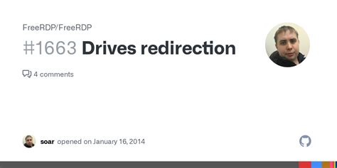 Drives Redirection · Issue 1663 · Freerdpfreerdp · Github