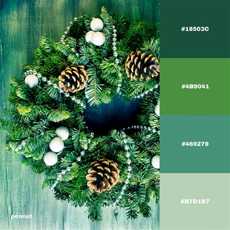 Christmas Green Hex Code • Peanut Designs