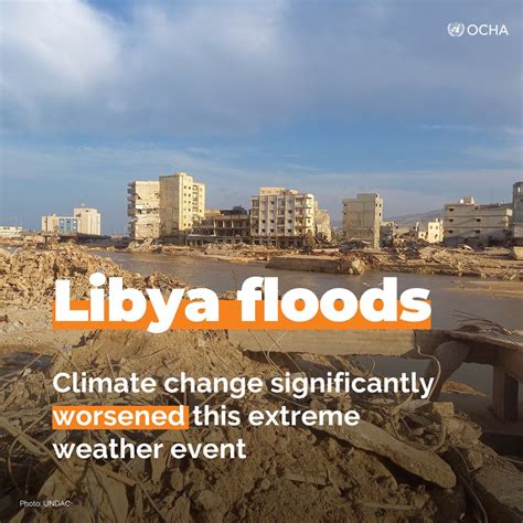 United Nations Ocha On Linkedin Libya Climatecrisis Menaclimateweek