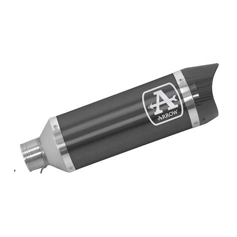 Arrow Arrow 71900akn Thunder Aluminium Dark Slip On With Carbon End