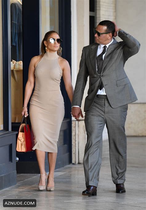 Jennifer Lopez Sexy With Alex Rodriguez At Jewelry Stores On Valentines Day In Miami Aznude
