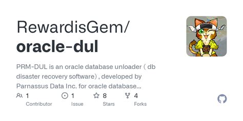 github rewardisgem oracle dul prm dul is an oracle database unloader