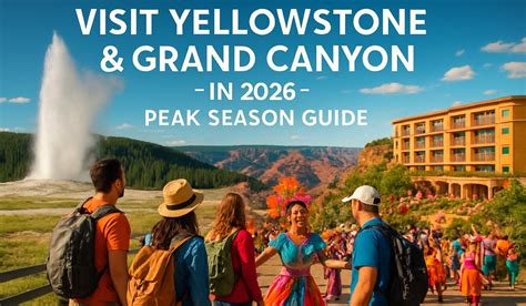 Visit Yellowstone And Grand Canyon In 2026 Peak Season Guide