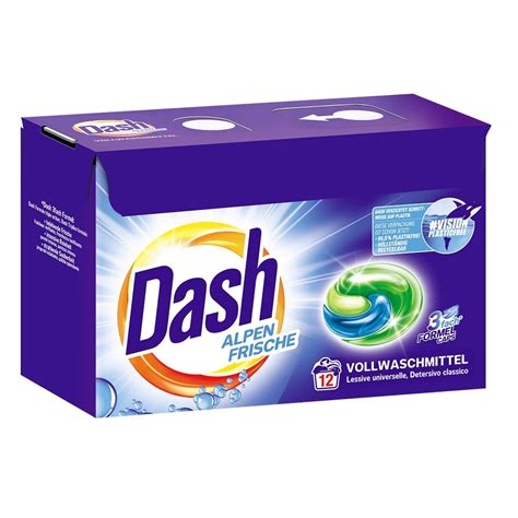 12 Db Dash Alpen Frische 3 Az 1 Ben Mosószer Kapszula Készlet Fehér