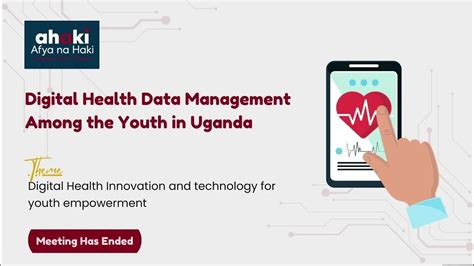 digital health data management among the youth in uganda youtube