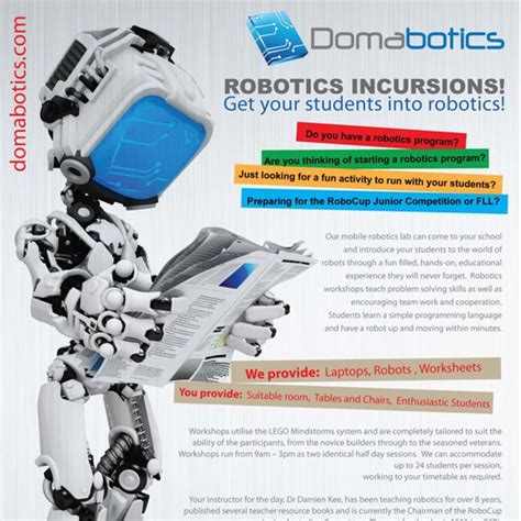 Flyer For Robotics Classes Print Or Packaging Design Contest