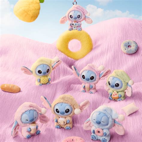 Miniso Disney Stitch Ornaments Blind Box Vinyl Plush Bag Pendant Blind