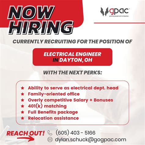Engineering Electrical Ohiojobs Electricalengineers Dayton Projectmanager Engineer