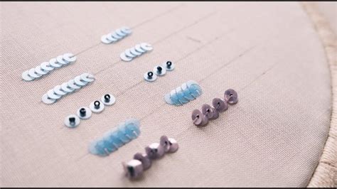 How To Sew On Sequins To Fabric In 5 Different Ways Hand Embroidery