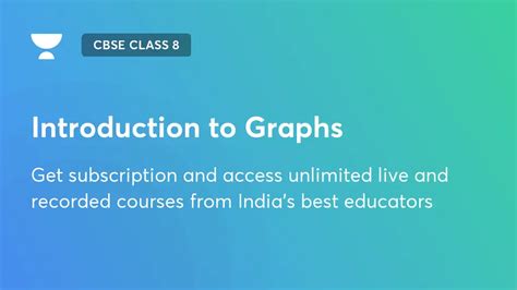 Introduction To Graphs Cbse Class 8 Unacademy