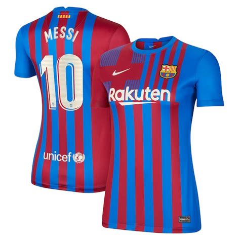 Barcelona 202122 Vapor Match Home Lionel Messi Mens Nike Dri Fit
