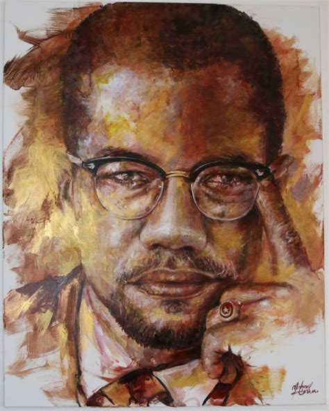 Malcom X Etsy Canada In 2025 Black Art Painting Original Paintings
