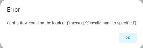 Forked Core Component Invalid Handler Development Home Assistant Community