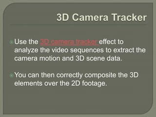 Motion Track In After Effects PPTX