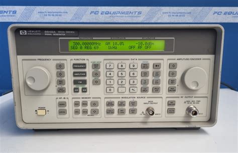 8648a Signal Generator Keysight Technologies Agilent Hp 100khz To 1000mhz Fc Equipments 8648a Signal Generator Keysight Technologies Agilent Hp 100khz To 1000mhz Fc Equipments