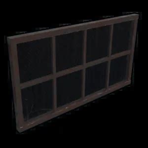 RUST Strengthened Glass Window Item Information
