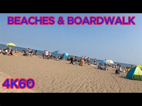Hot Beaches And Boardwalk Toronto Summer 2024 Go Pro 4k60 Youtube
