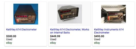 Ibid Lot 12869 Keithley 614 Electrometer 1 Each