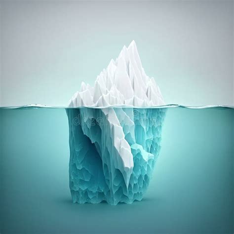 Business Success Metaphor Tip Of The Iceberg Concept Generative Ai
