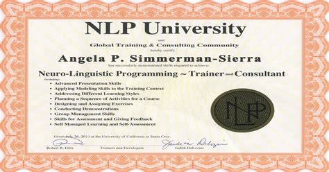 Best Nlp Practitioner Certification Training Sharjah