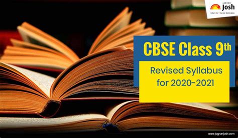 Cbse Class 9 Revised Syllabus For Annual Exam 2021 Pdf With Important Links