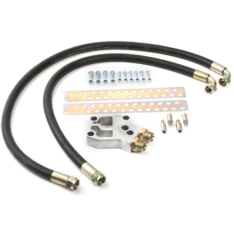 Oil Cooler Installation Kit Rubber Hoses Moss Motors